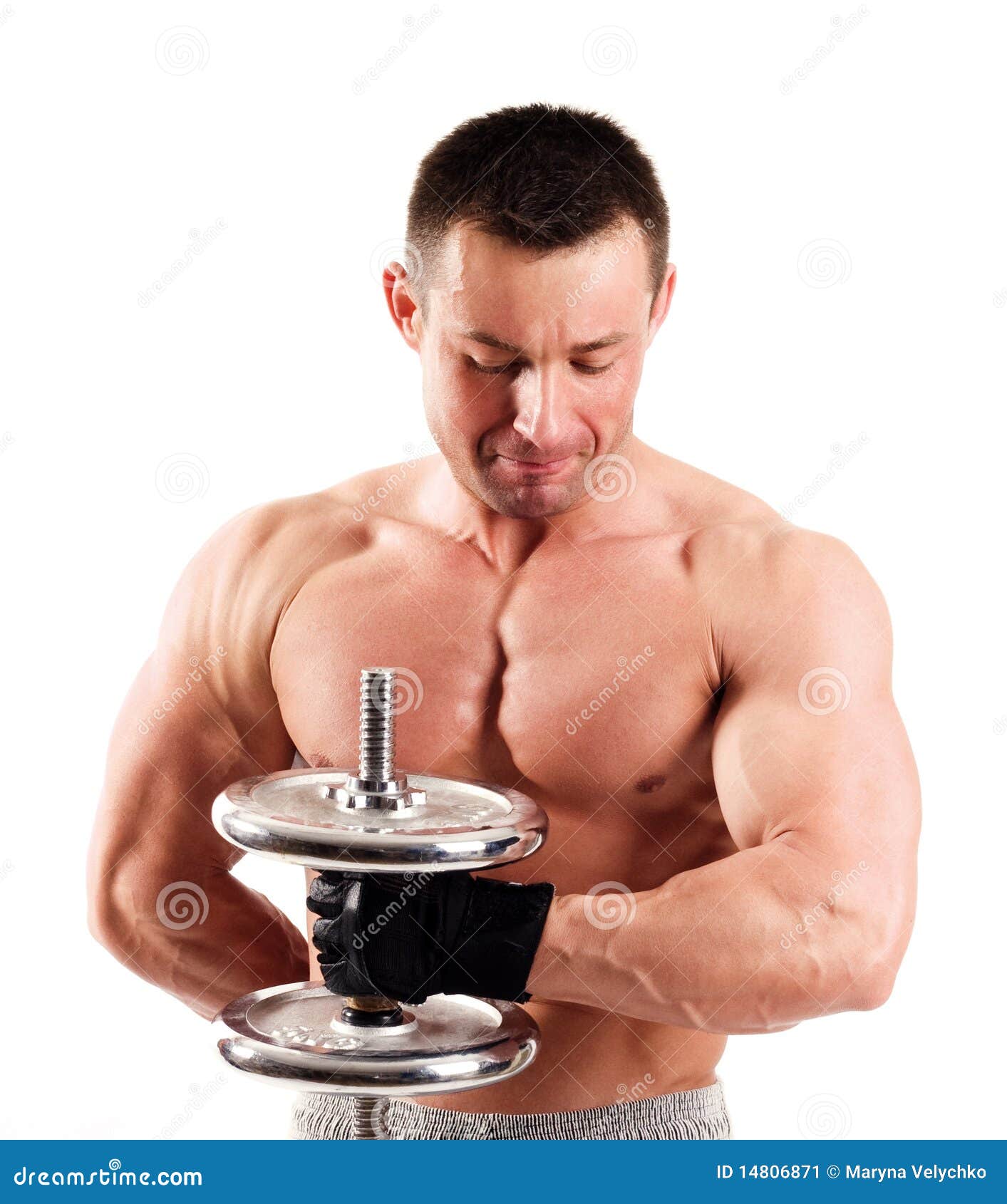 Training stock image. Image of caucasian, healthy, chest - 14806871