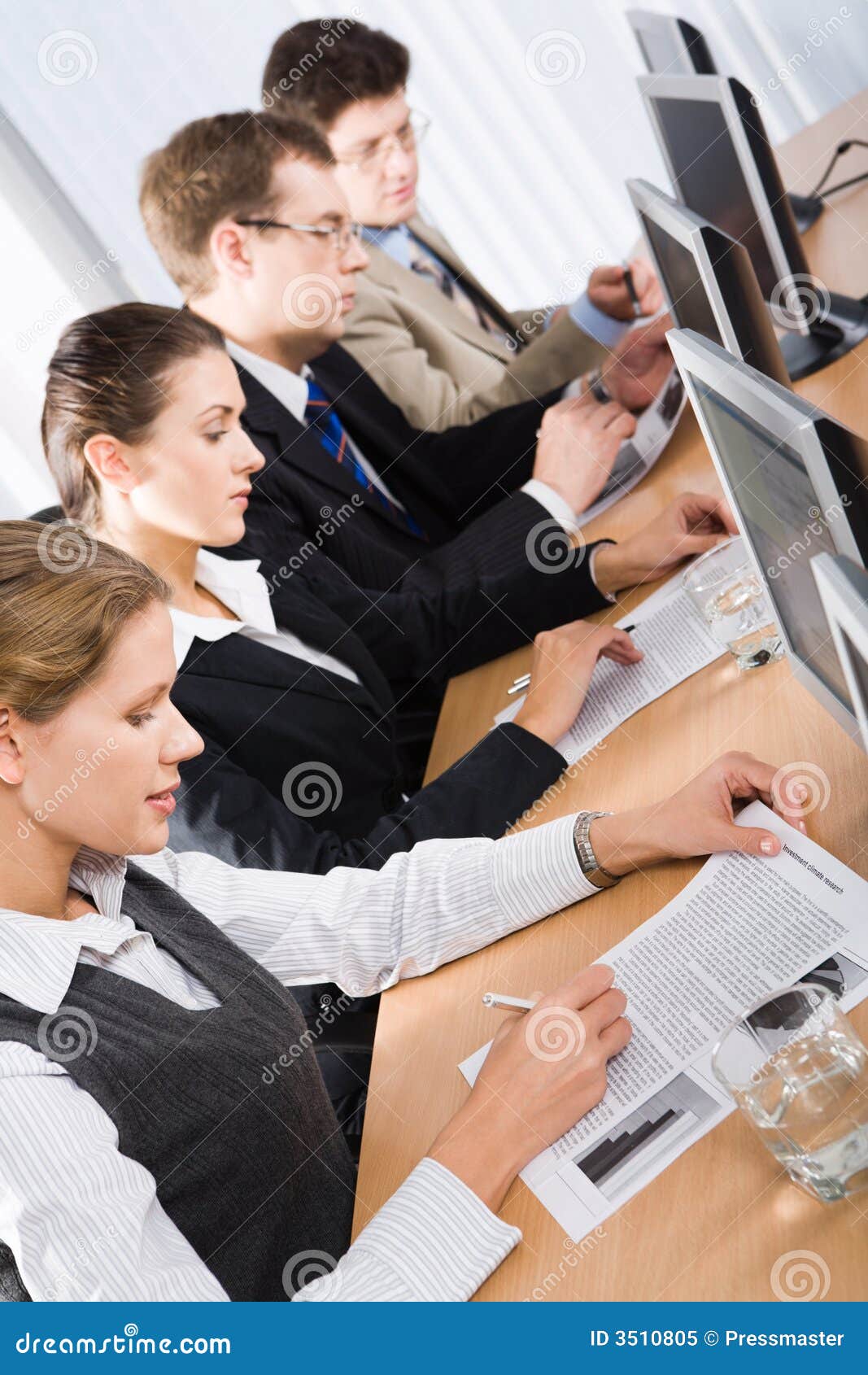 Training stock image. Image of smiling, male, corporate - 3510805