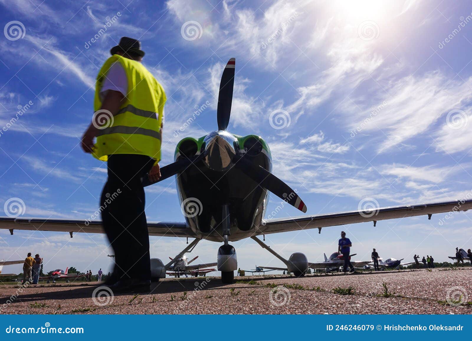 Training Airplane is High-wing Design and Durable Airframe Editorial ...