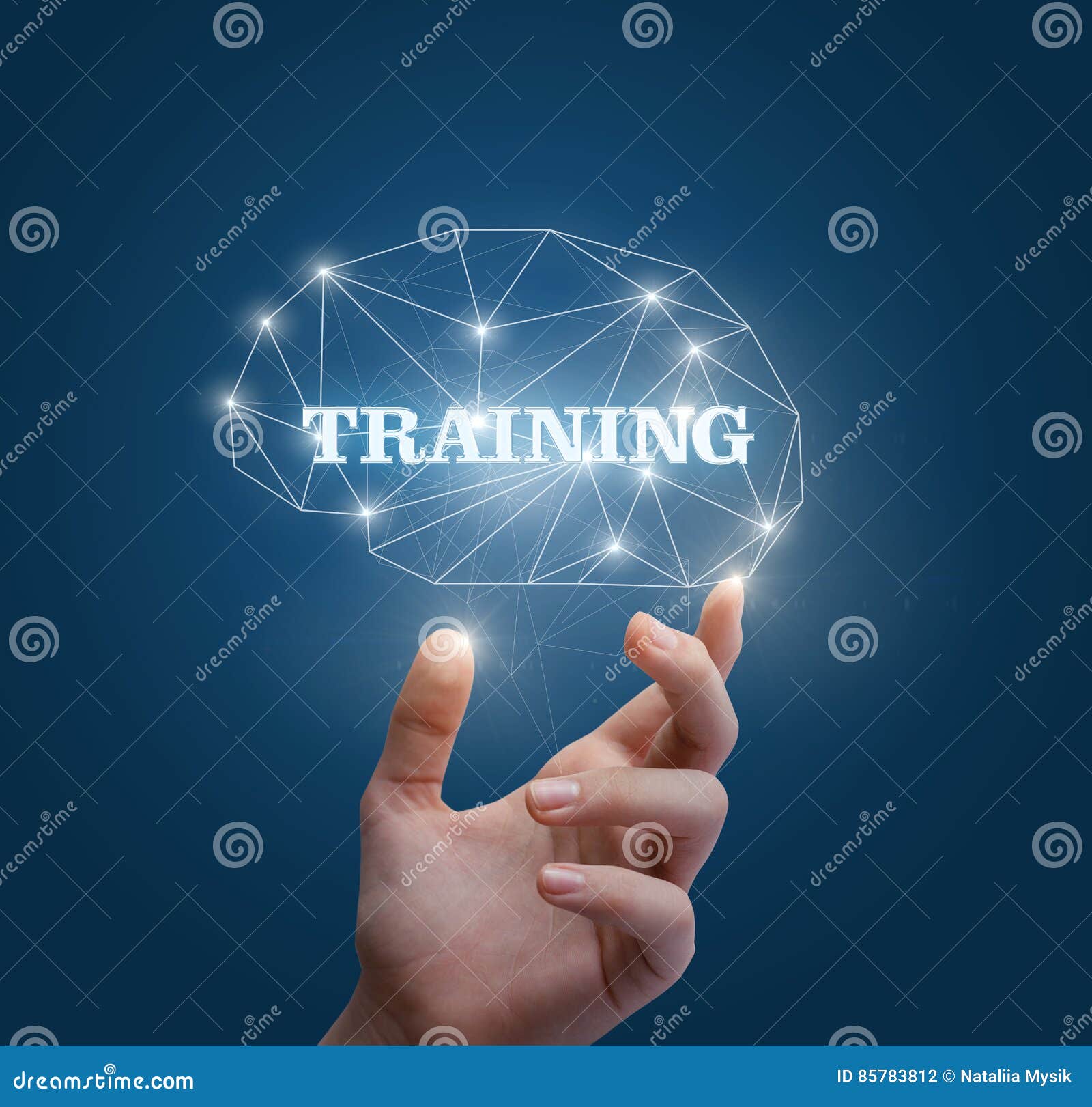 Training for the brain. stock photo. Image of knowledge - 85783812