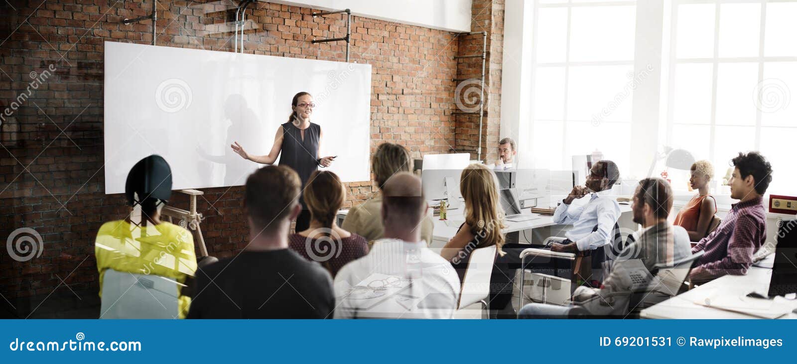 Training Business Strategy Seminar Meeting Concept Stock Image - Image ...