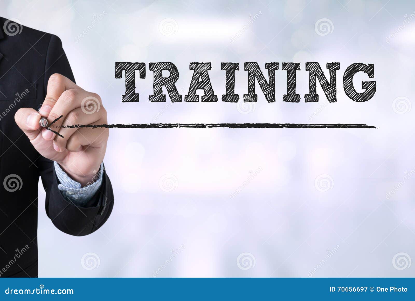 TRAINING stock image. Image of required, sessions, collage - 70656697