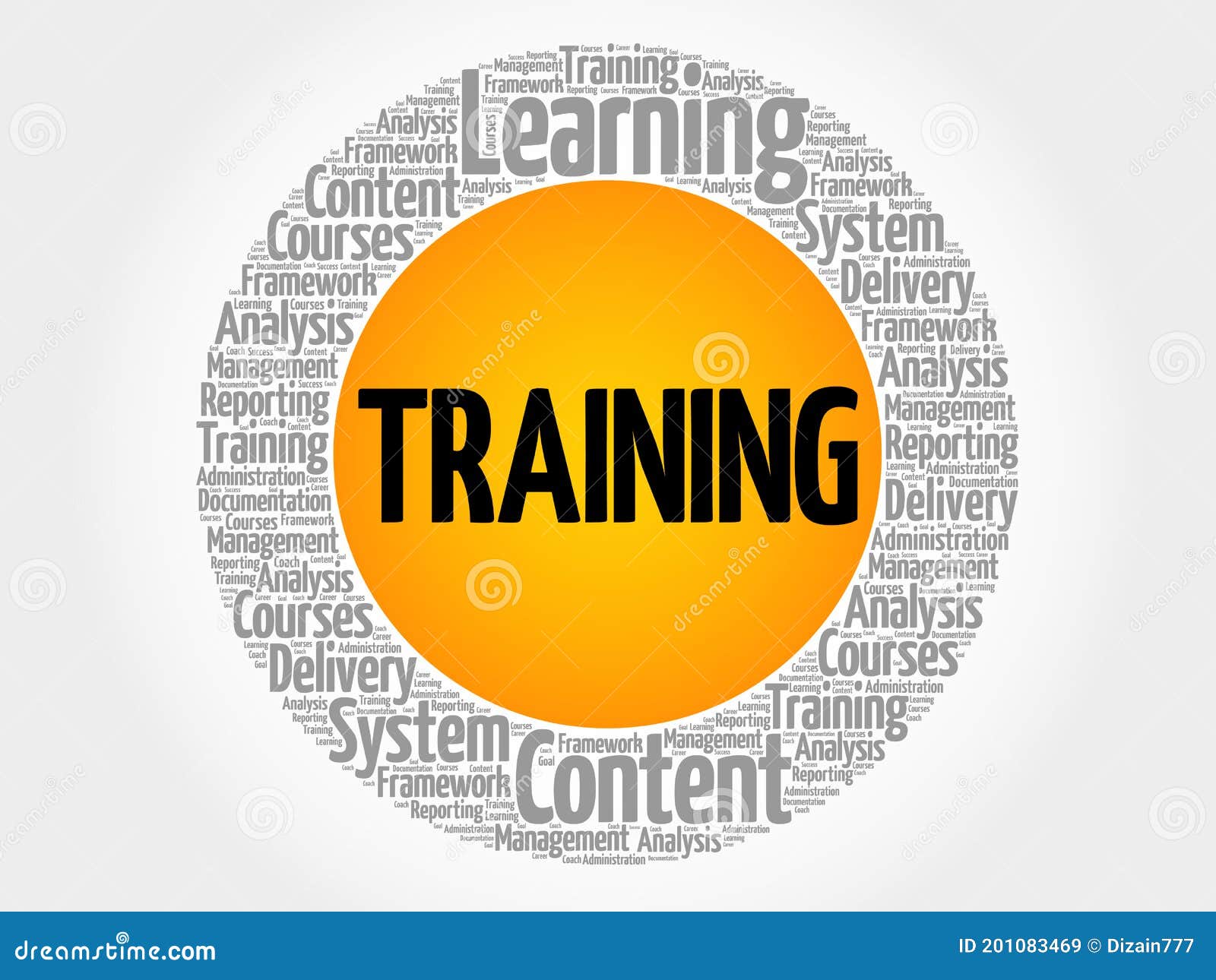 TRAINING circle stamp stock illustration. Illustration of definition ...