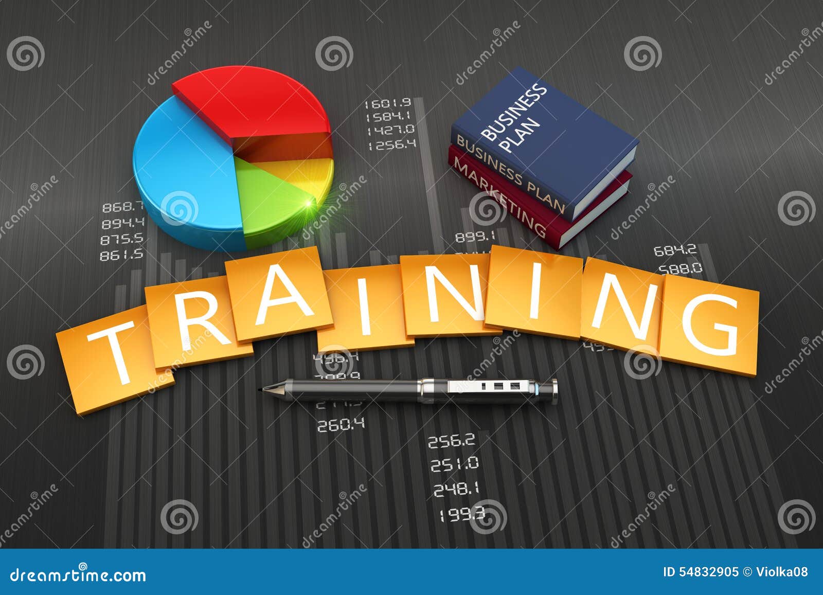 Training concept stock illustration. Illustration of learn - 54832905