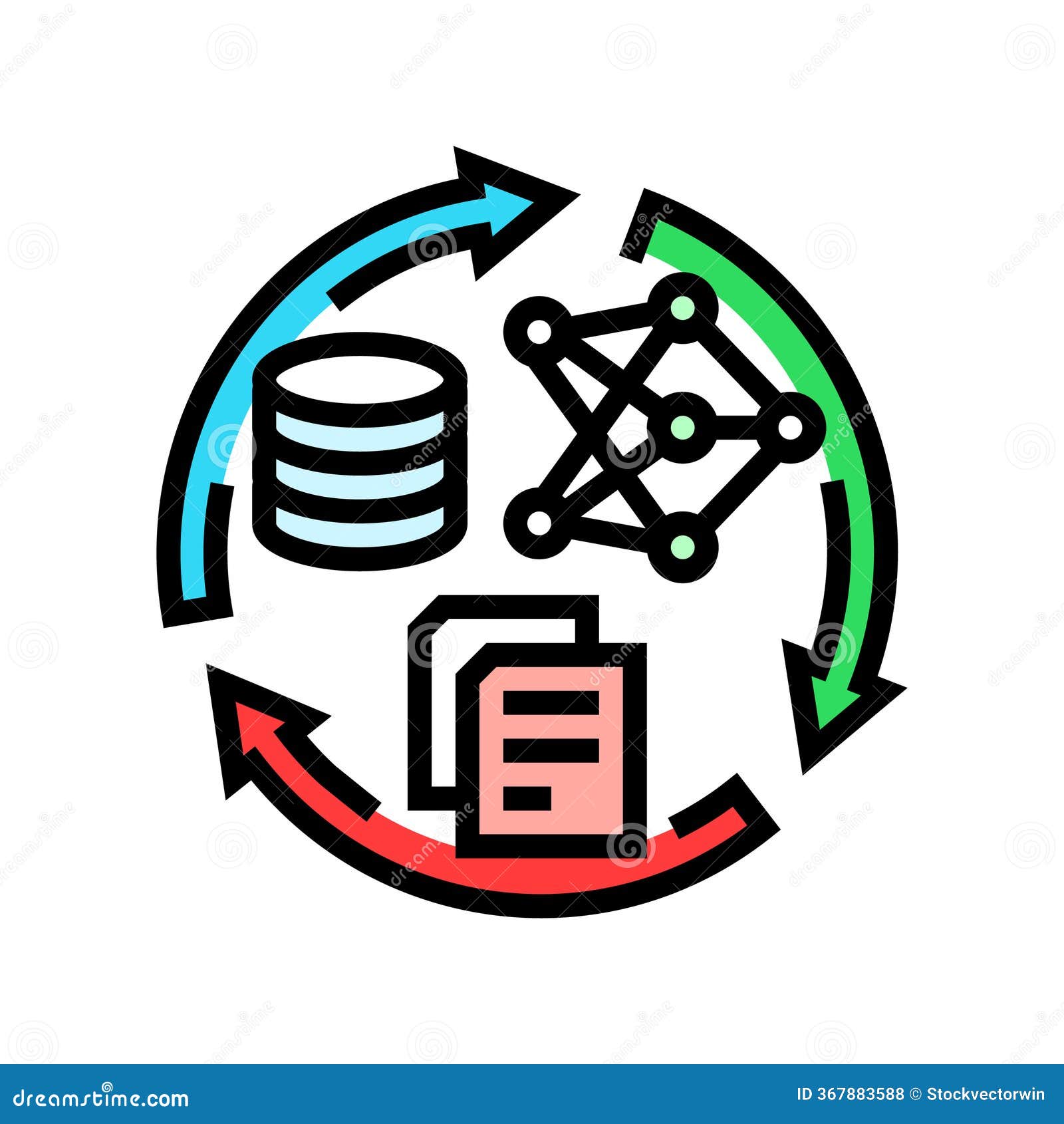 Big Data Machine Learning And Data Analysis. Digital Technology ...