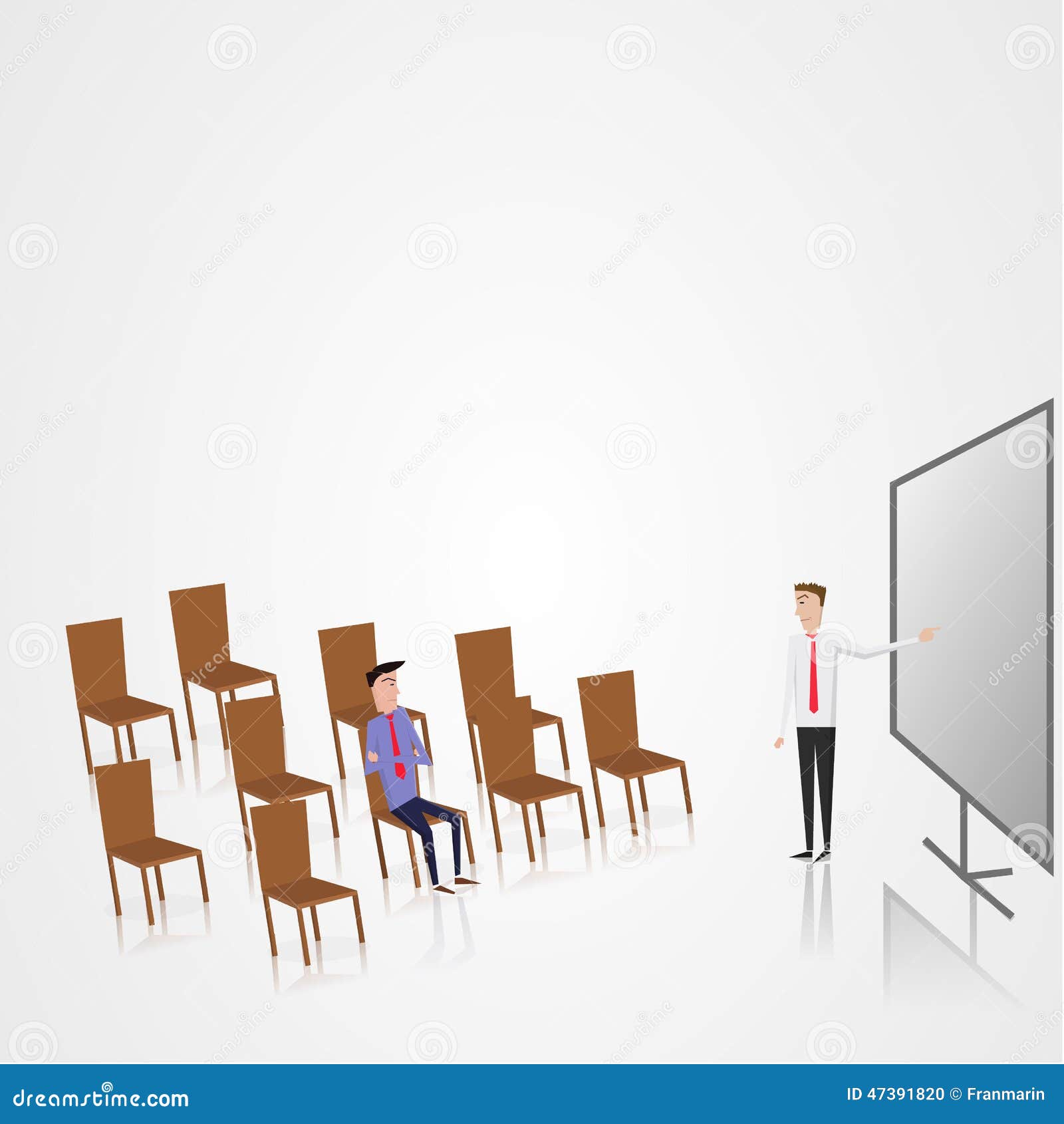 Training day stock vector. Illustration of learning, presentation ...