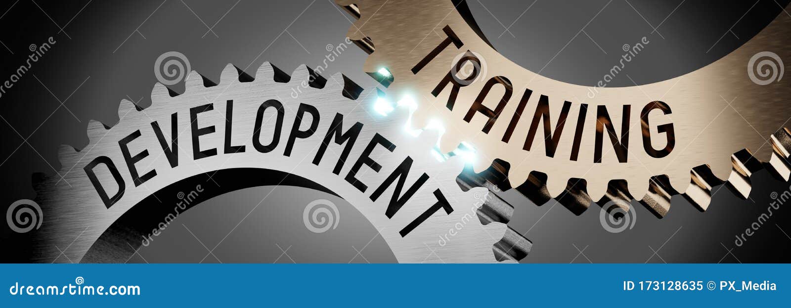 Training, Development - Gears Concept Stock Illustration - Illustration ...