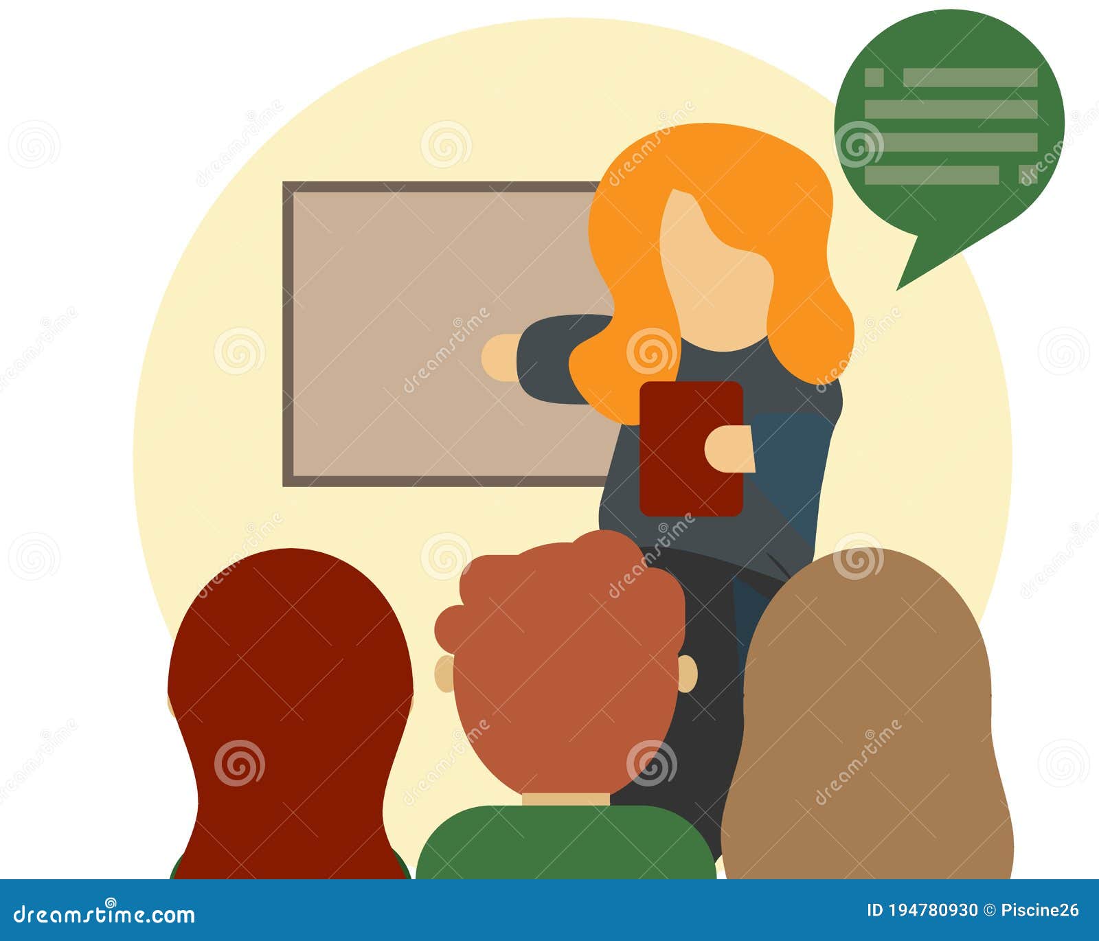 Training and Development in Human Resources Vector Stock Vector ...