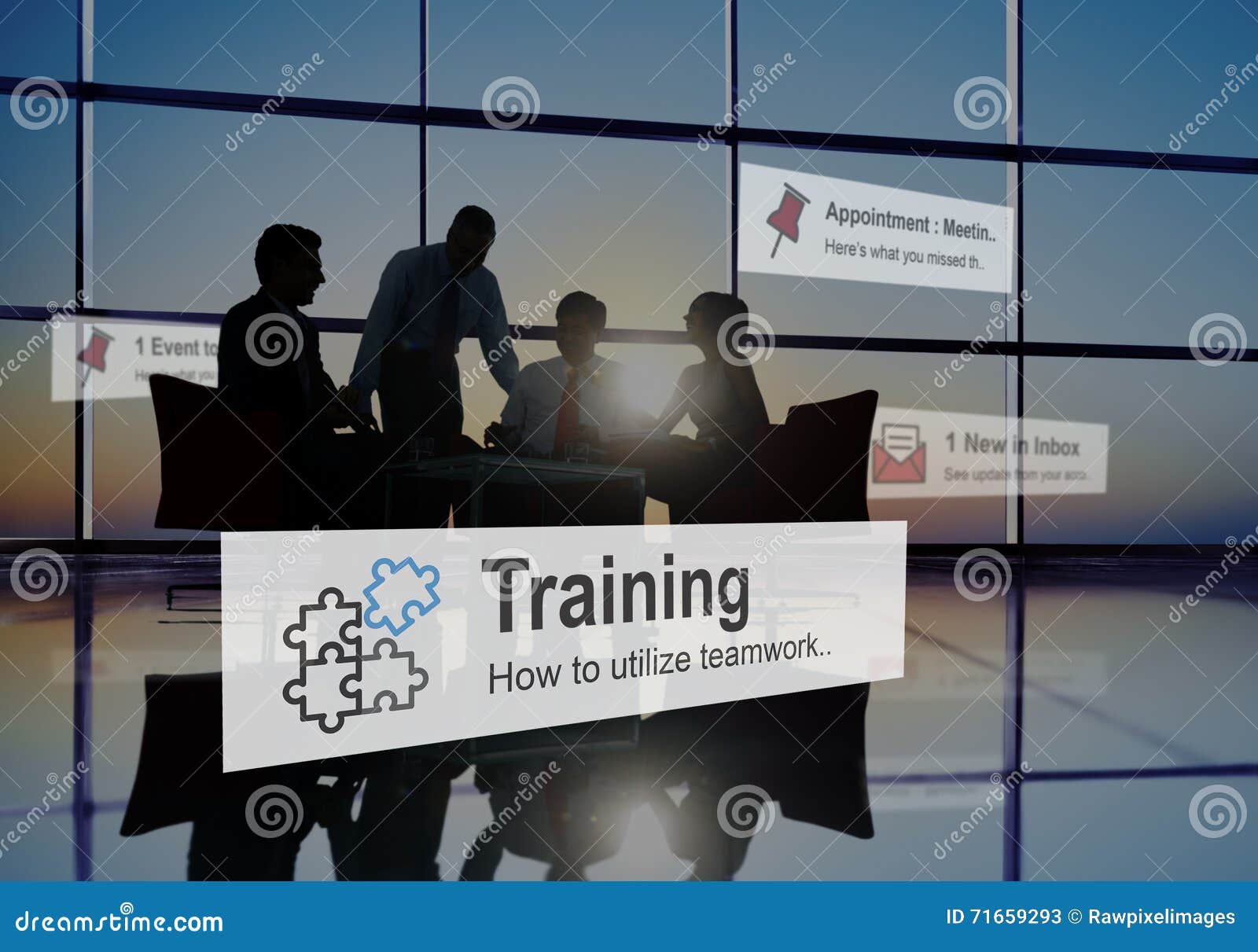 Training Development Skill Learning Improvement Education Concept Stock ...