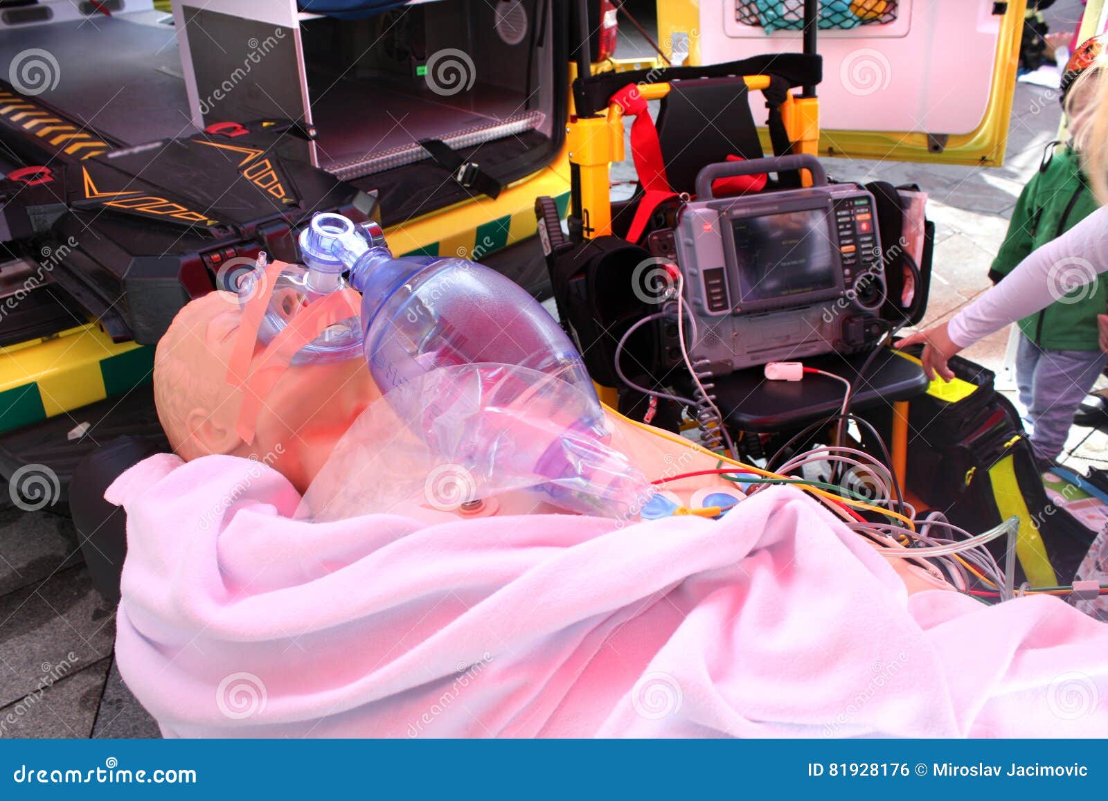 Training Dummy Used by Paramedic Trainees. Editorial Photo - Image of ...