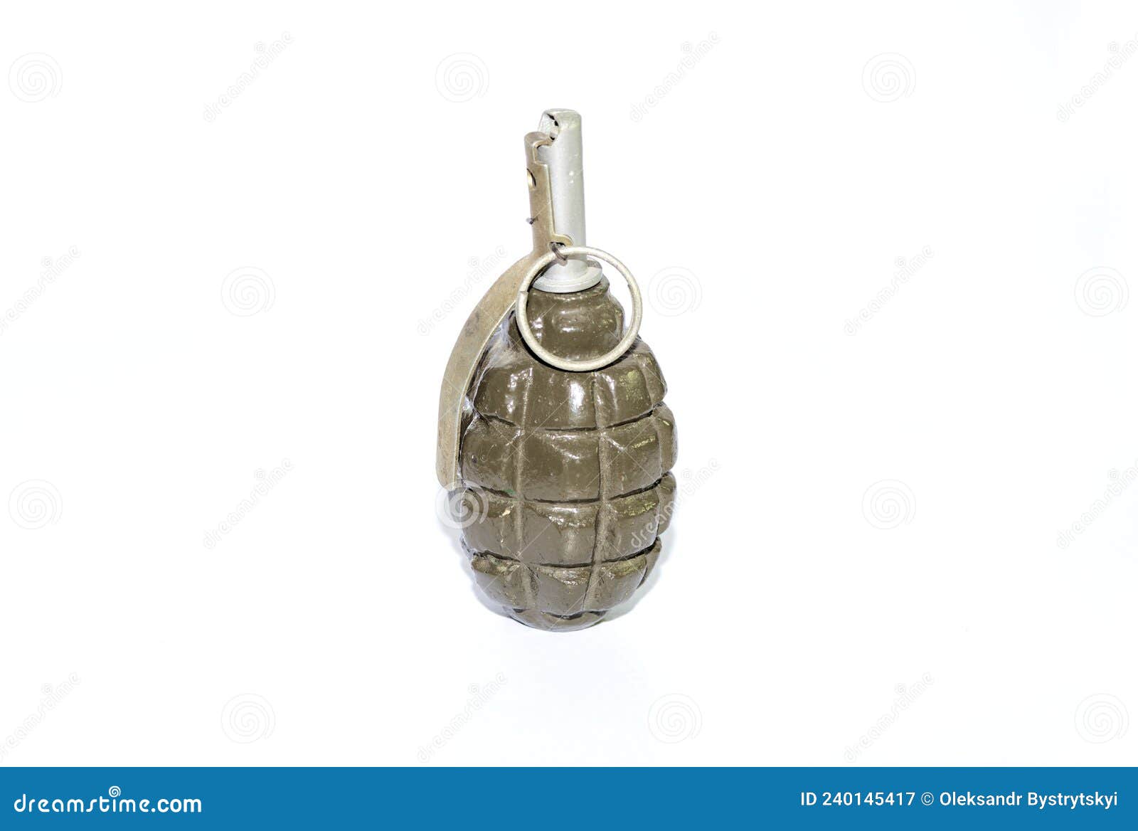 Training Grenade with a Check Stock Image - Image of equipment, fake ...