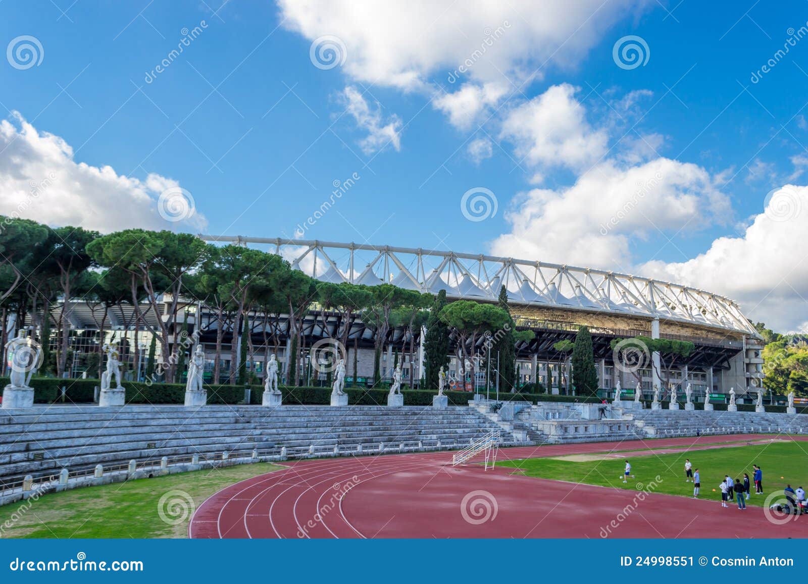 Training Grounds at Olympico Stadium in Rome Editorial Photo - Image of ...
