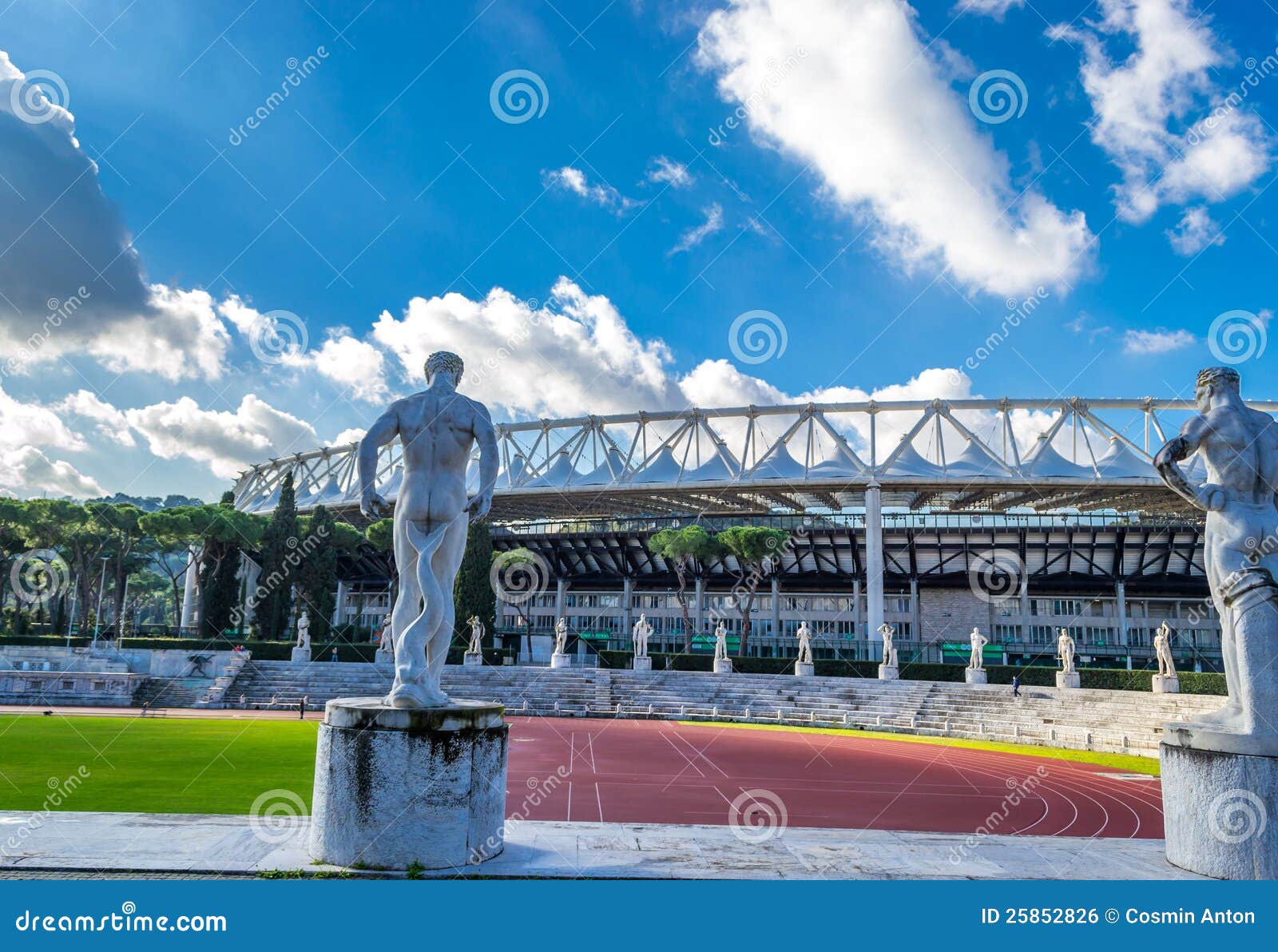 Training Grounds at Olympico Stadium Rome, Italy Editorial Photo ...