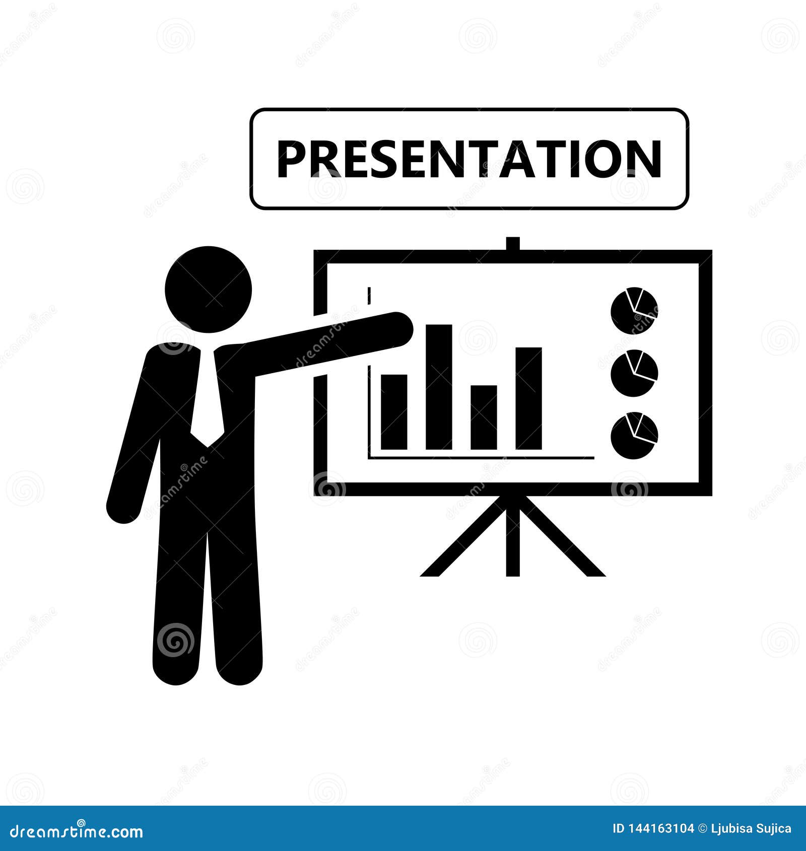 Presentation Icon Vector