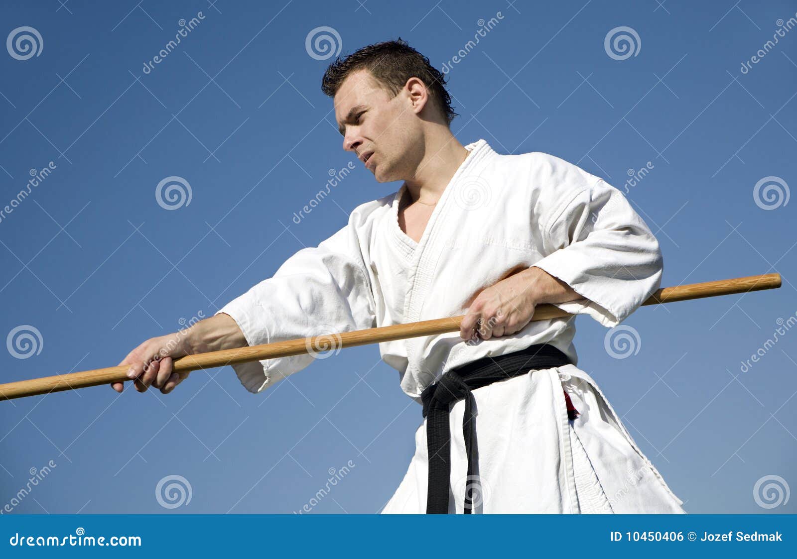 Training of Karate Champion - Kata Stock Photo - Image of beat, power ...