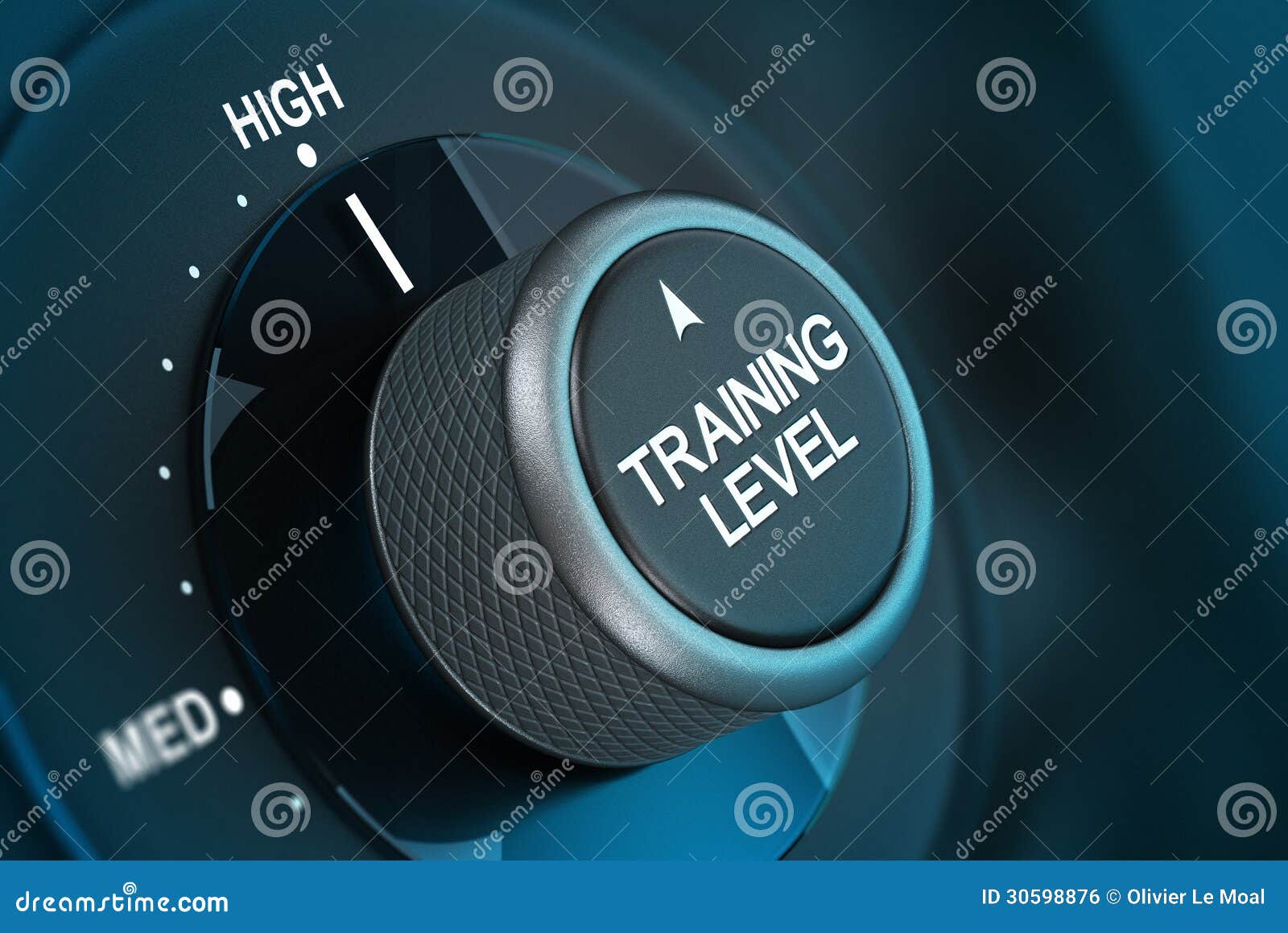 Training Level Concept, Coaching Stock Illustration - Illustration of ...