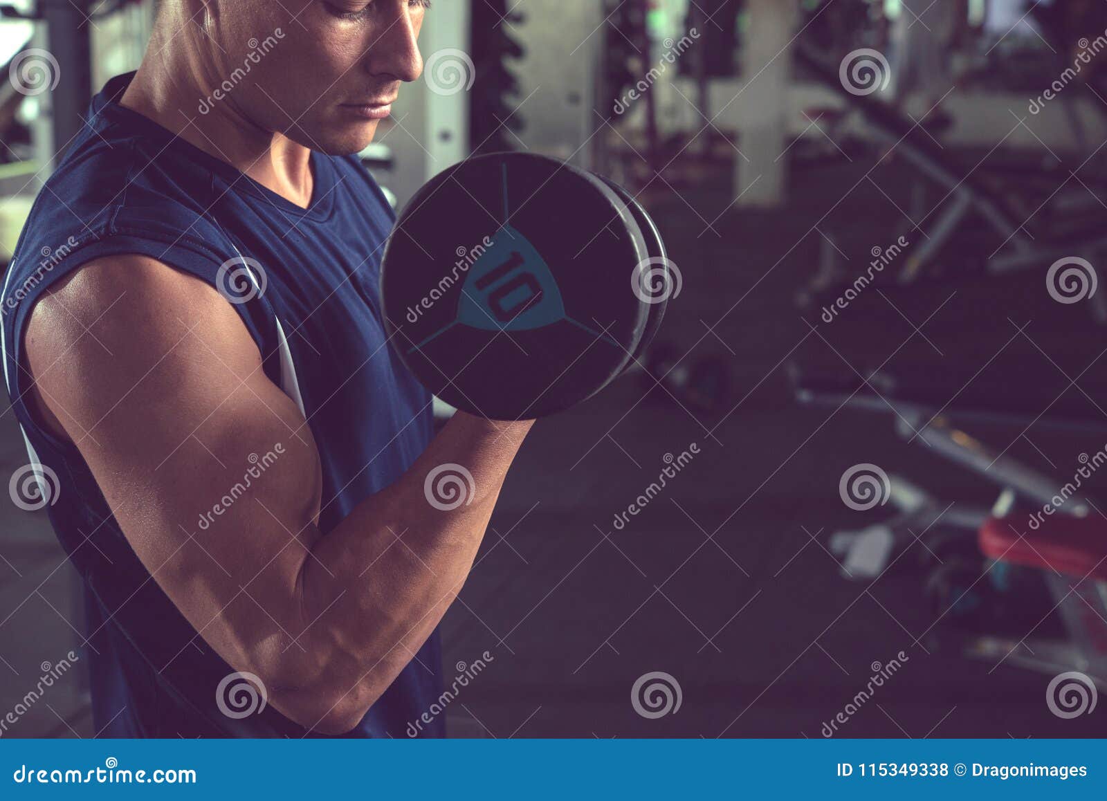 Training man stock photo. Image of exercising, crossfit - 115349338