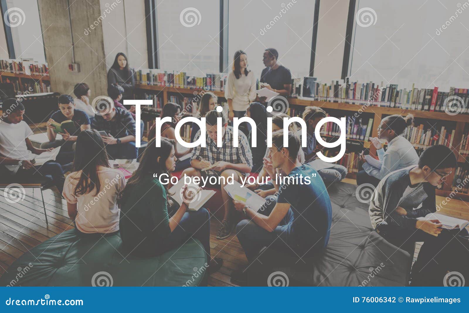 Training Mentoring Skills Ability Studying Development Concept Stock ...