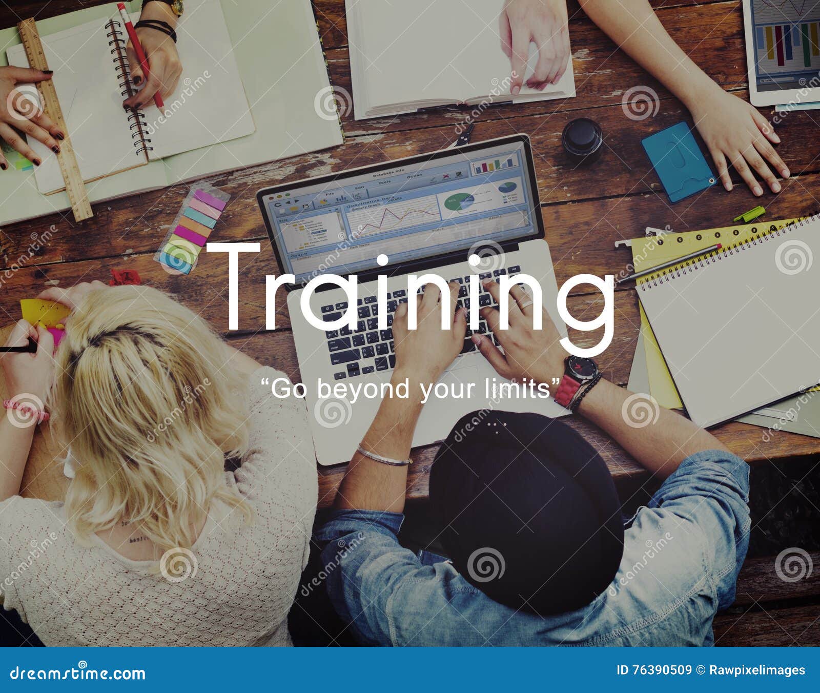 Training Mentoring Skills Ability Studying Development Concept Stock ...