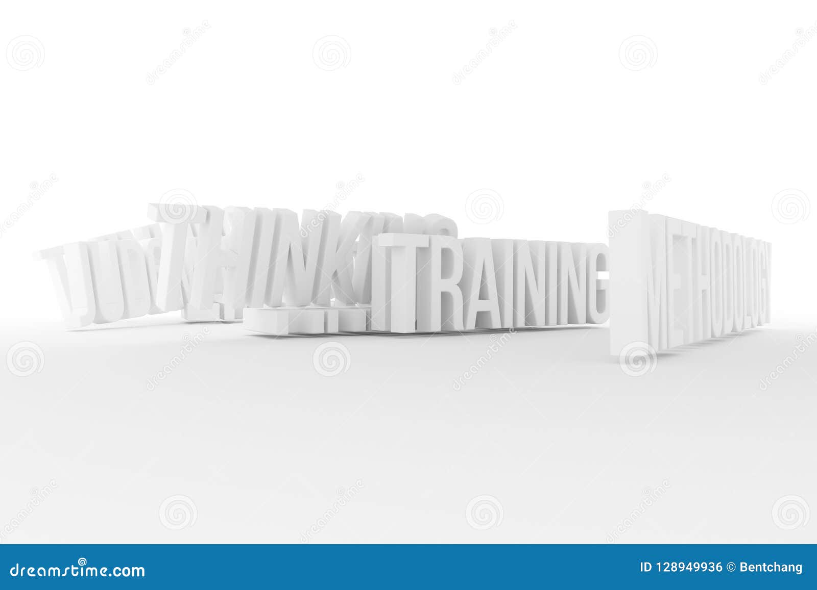 Training, Methodology, Business Conceptual Gray or Black and White B&W ...