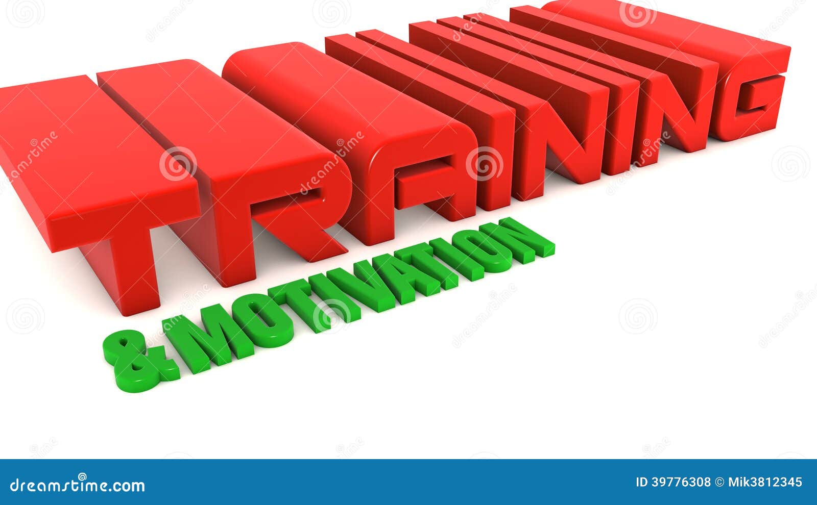 Training and motivation stock illustration. Illustration of learning ...