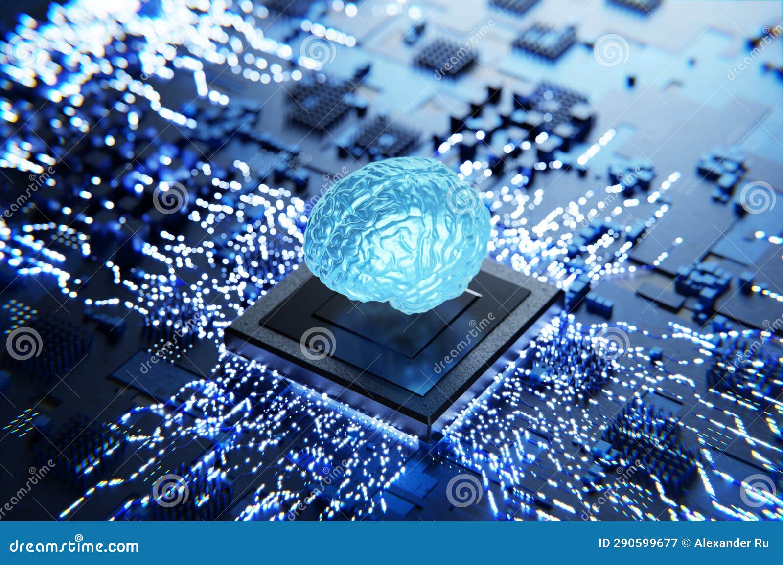 Training a Neural Network. Artificial Intelligence Concept. Artificial ...