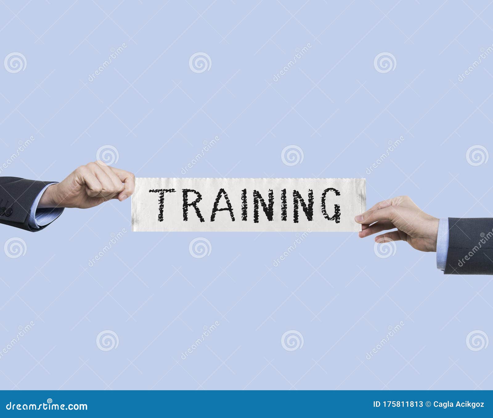 Training - Newspaper Slogan. an Important Word and Title Stock Image ...
