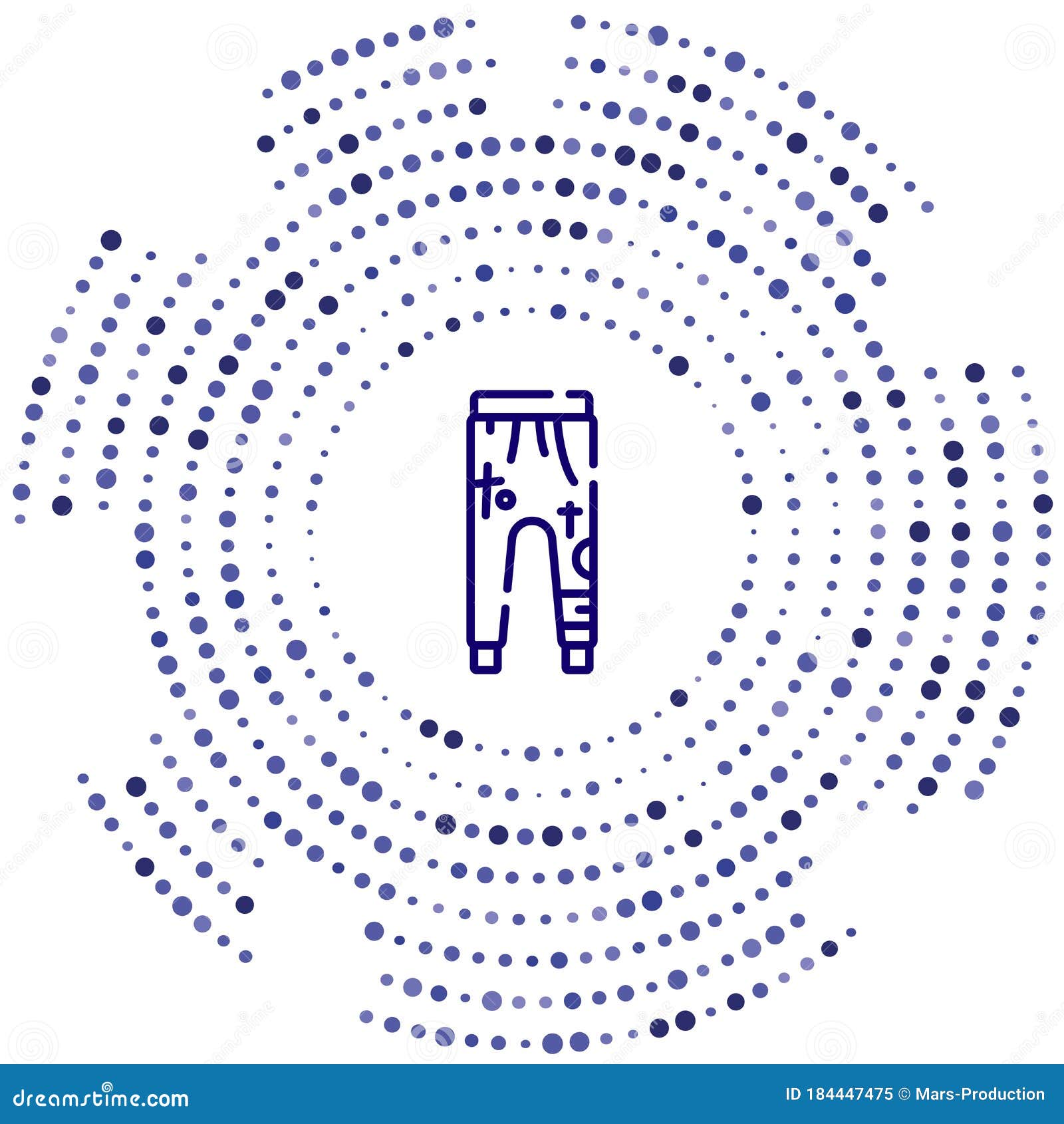 Training Pants Vector Icon. Training Pants Editable Stroke Stock Vector ...