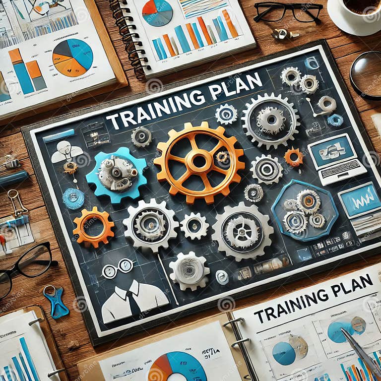 Training Plan a Visual Representation of a Training Plan or Prog Stock ...