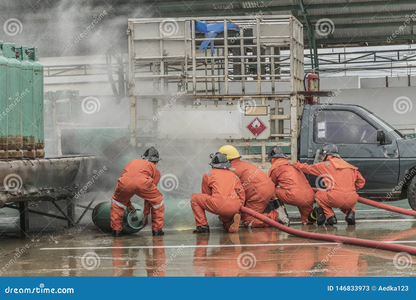Training and Practice Fire Prevention Plans, LPG Gas Storage, Aug. 29 ...