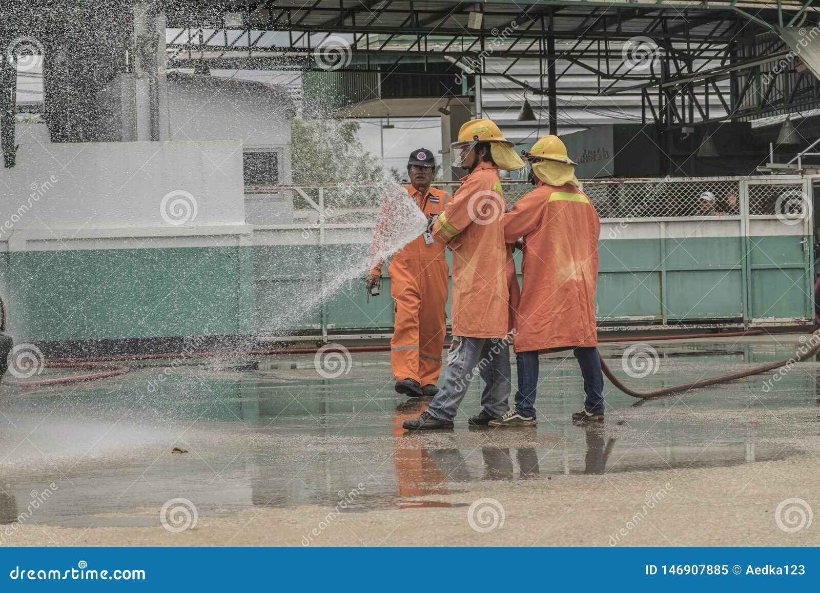 Training and Practice Fire Prevention Plans, LPG Gas Storage, Aug. 29 ...