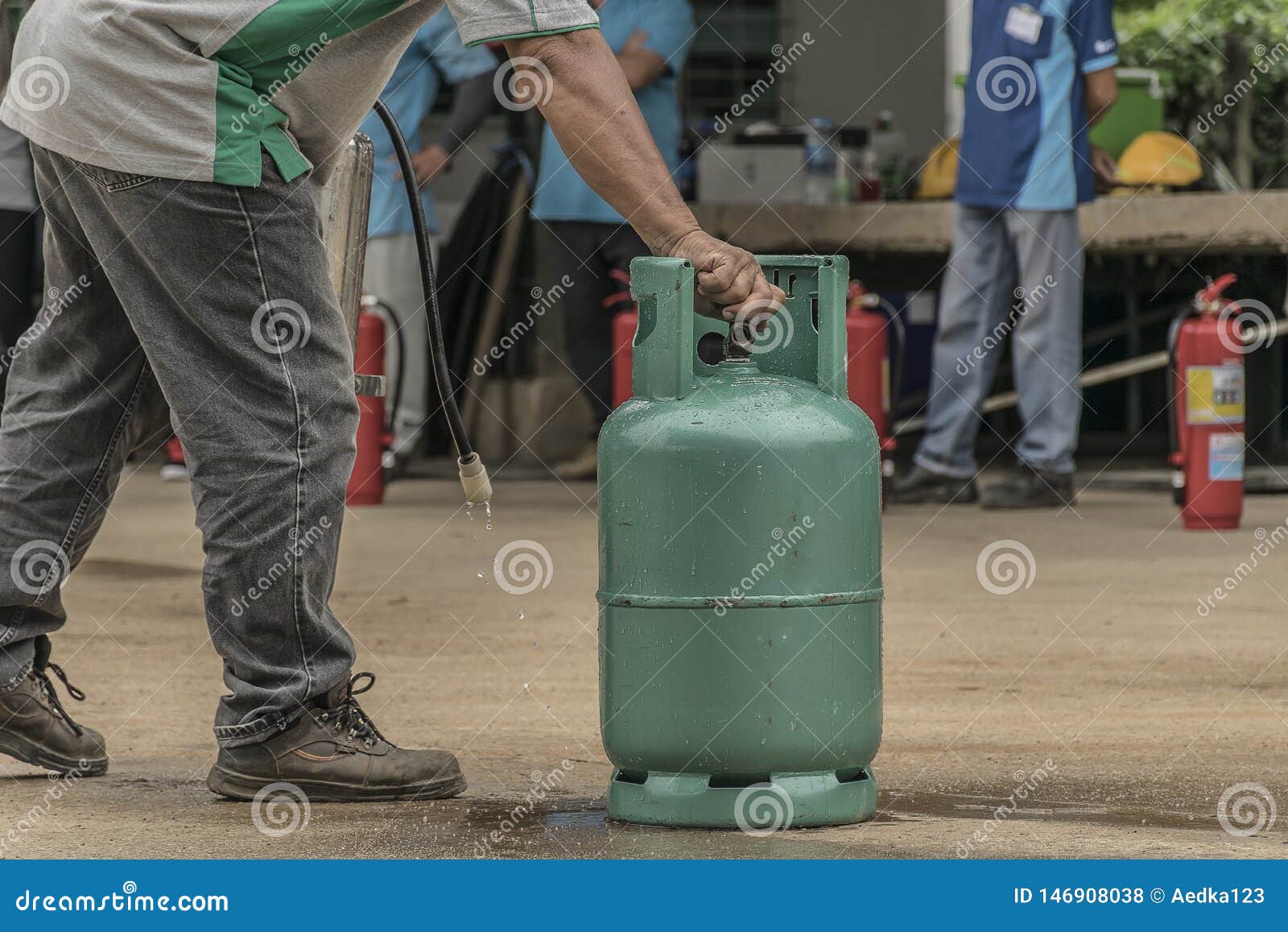 Training and Practice Fire Prevention Plans, LPG Gas Storage, Aug. 29 ...