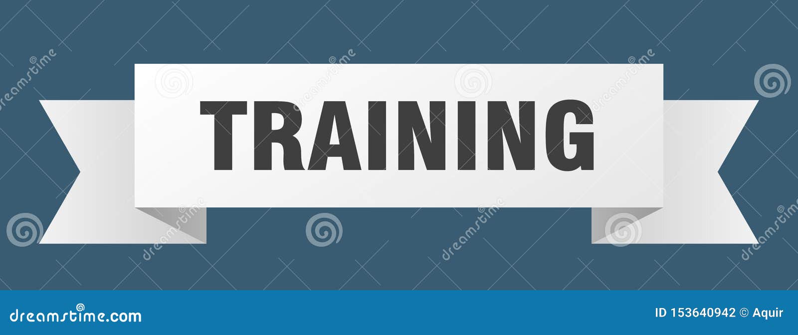Training ribbon. stock vector. Illustration of price - 153640942