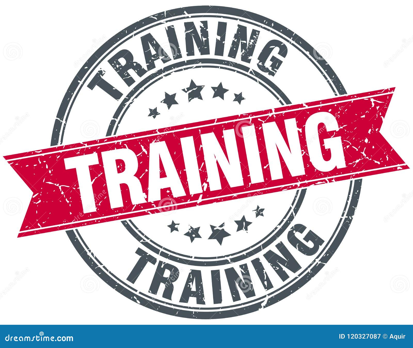 Training stamp stock vector. Illustration of isolated - 120327087