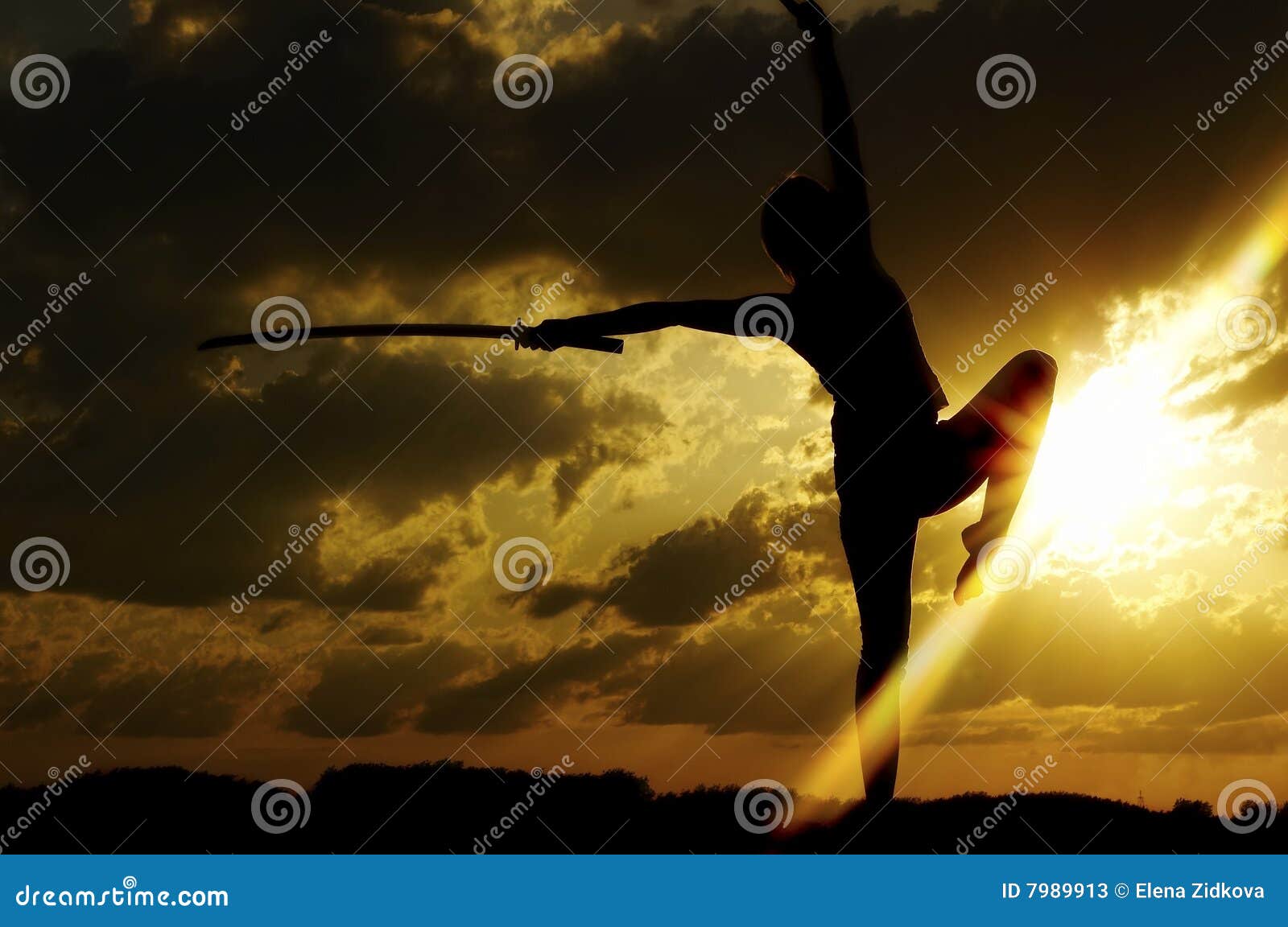 Training Samurai on Japanese Stock Image - Image of battle, culture ...