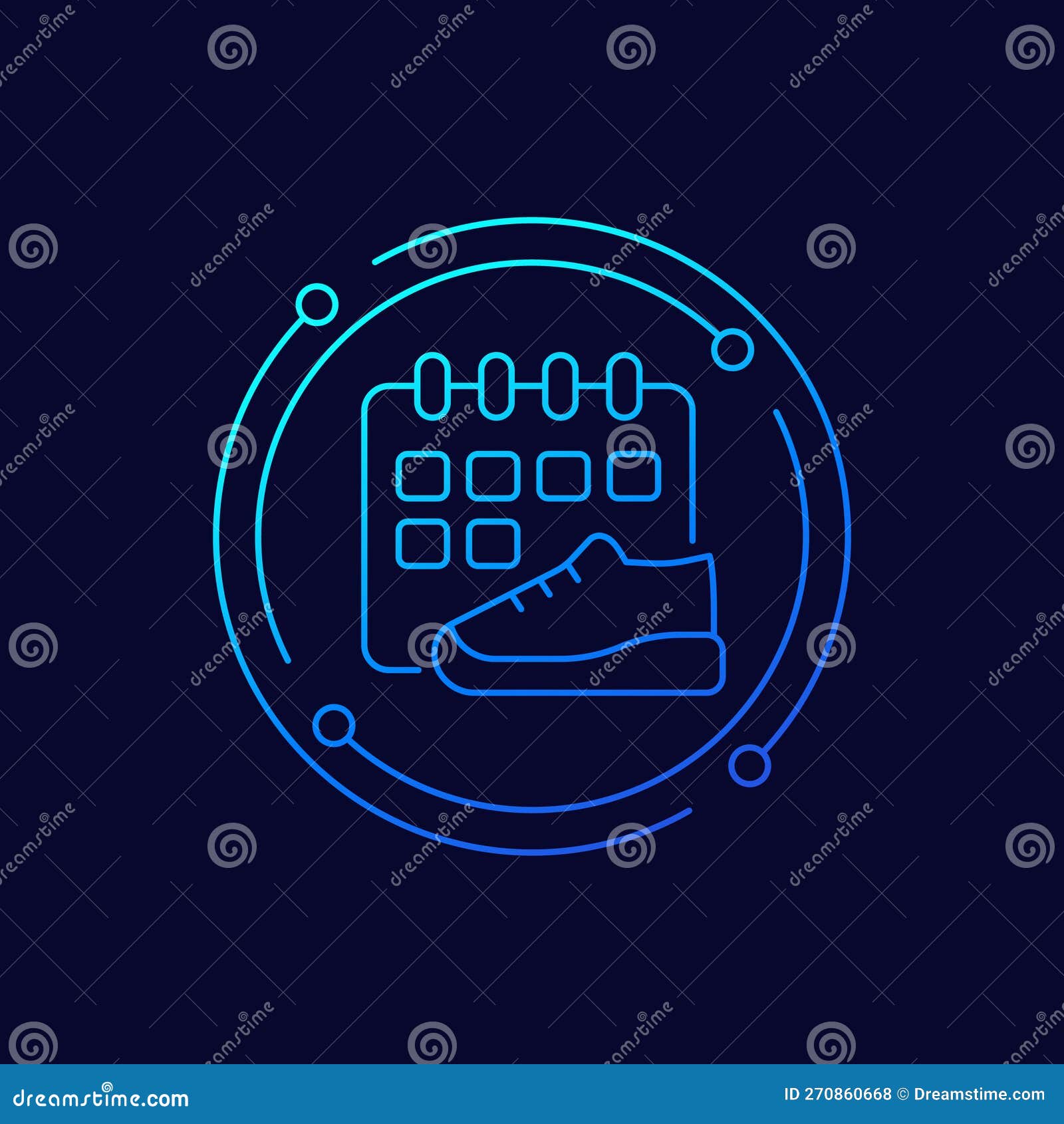 Running Line Icons Collection. Endurance, Fitness, Stamina, Pace ...