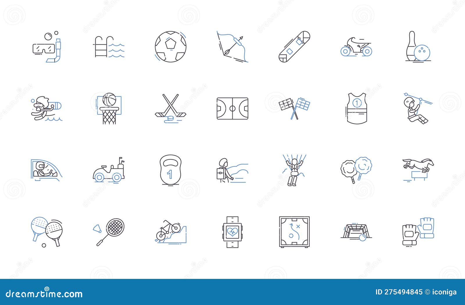 Training Sessions Line Icons Collection. Workshop, Seminar, Bootcamp ...