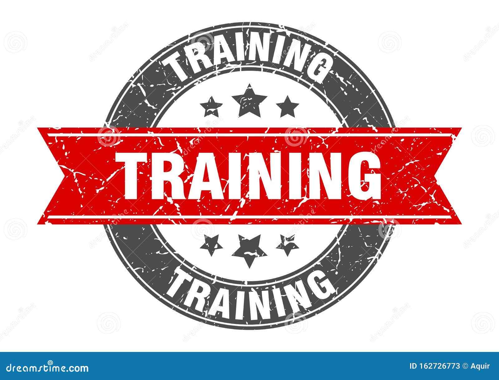 Training stamp stock vector. Illustration of white, emblem - 162726773