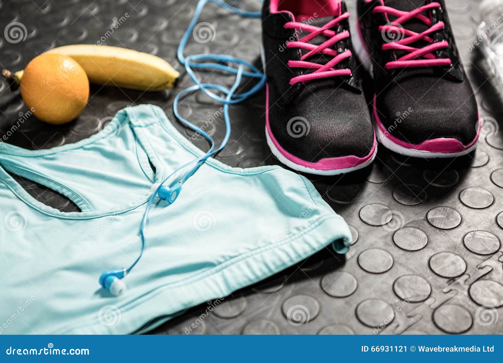 Training stuff stock image. Image of banana, bottle, studio - 66931121