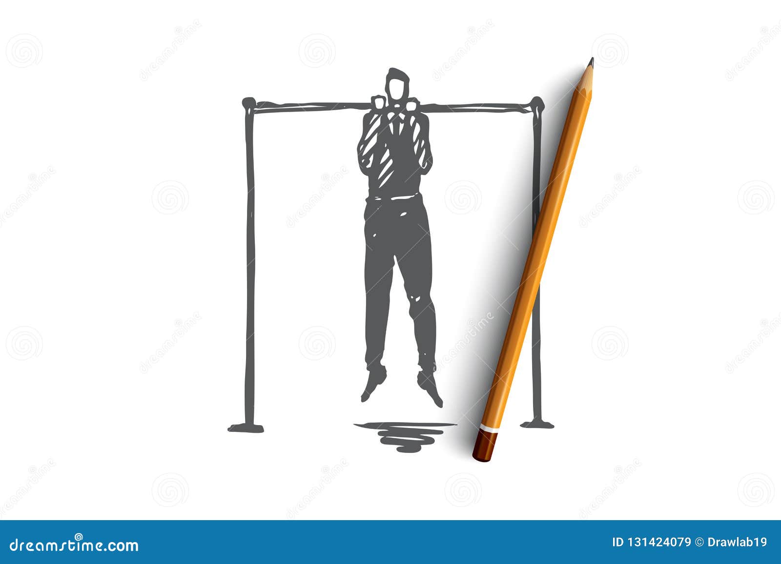 Training Teaching Business Development Professional Concept Hand Drawn Isolated Vector