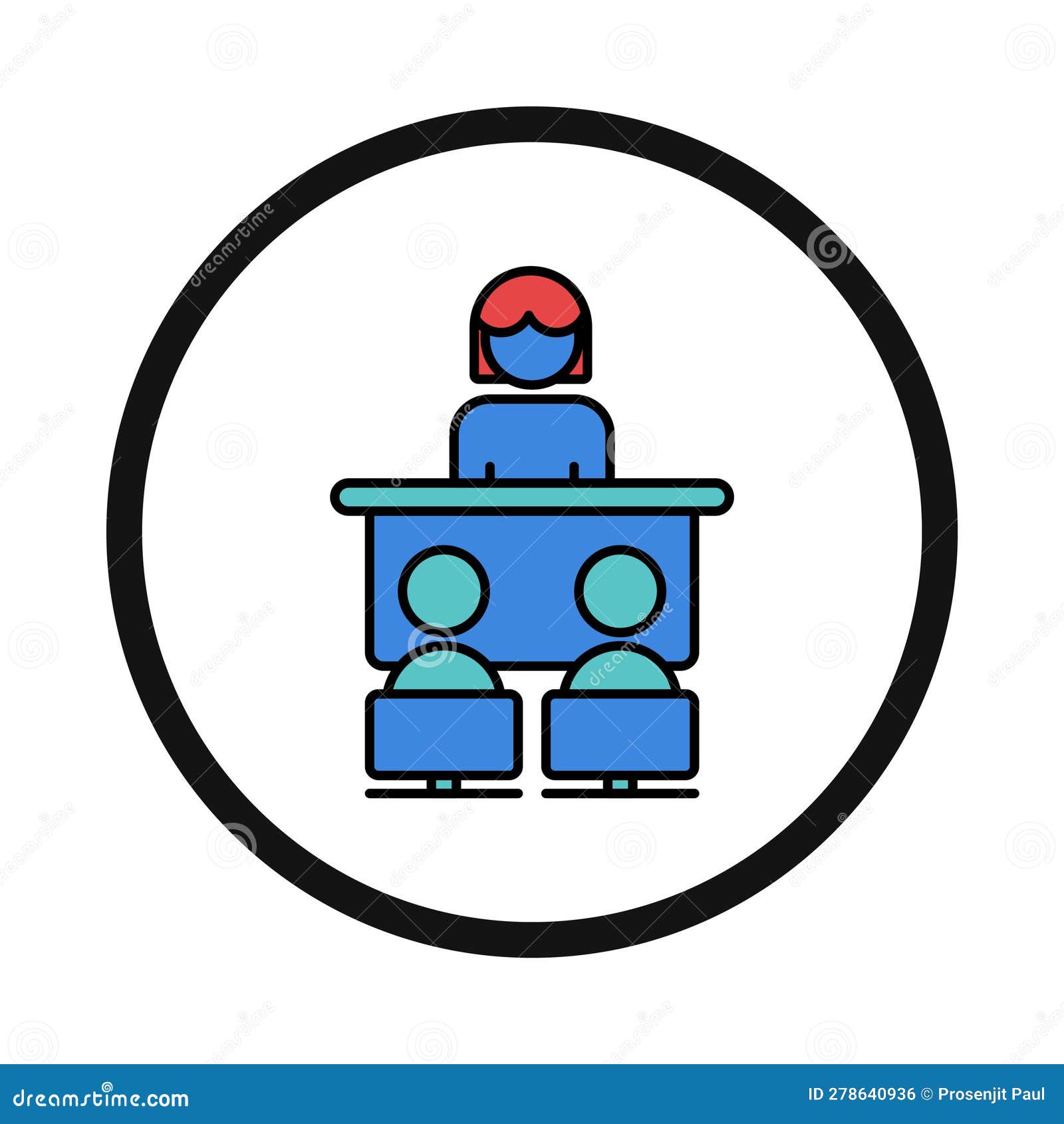 Training, Teaching, Teacher, Student, Board, Education Icon Stock ...