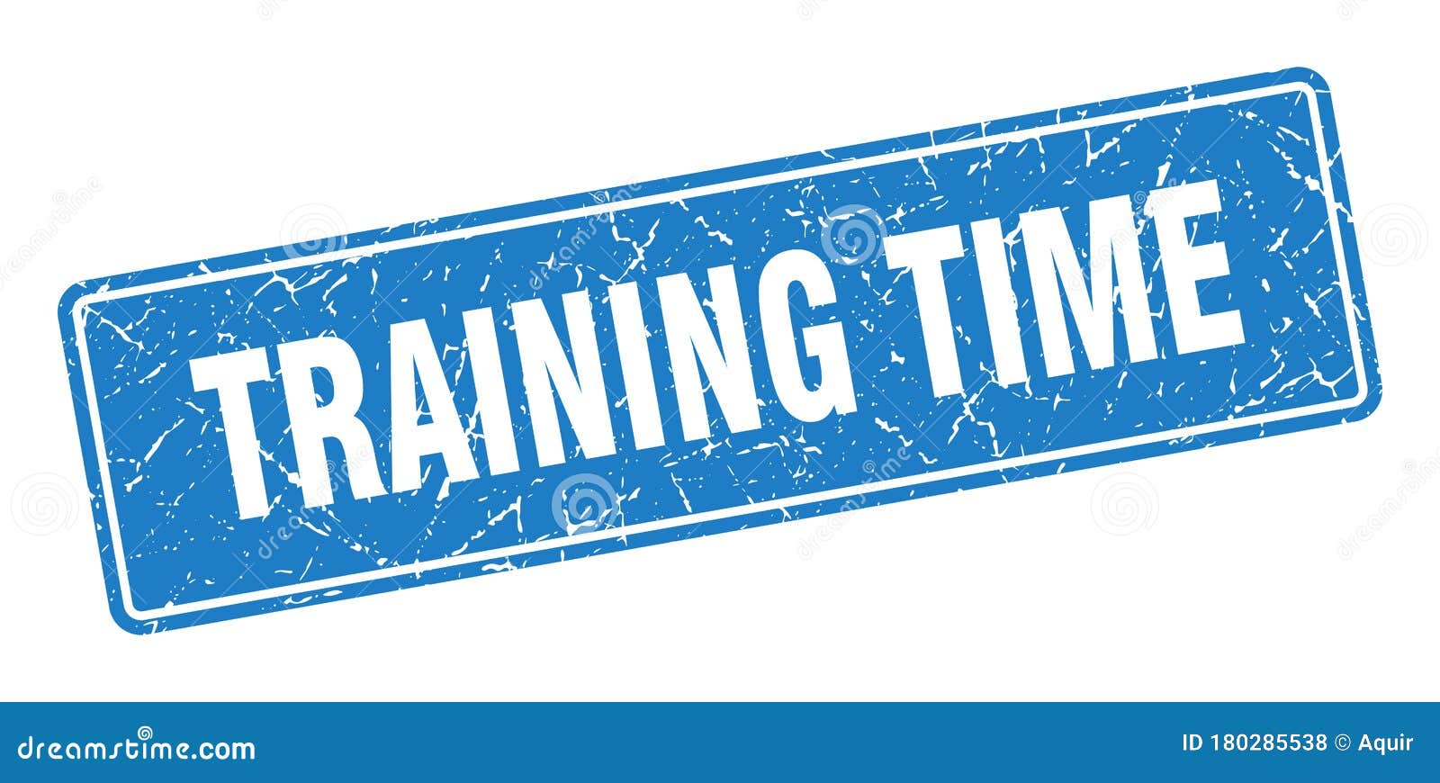 Training Time Sign. Training Time Grunge Stamp Stock Vector ...