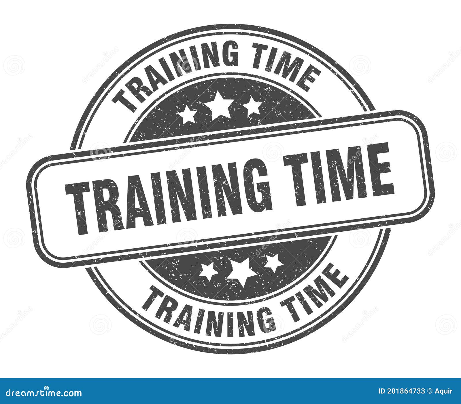 Training Time Stamp. Training Time Round Grunge Sign Stock Vector ...