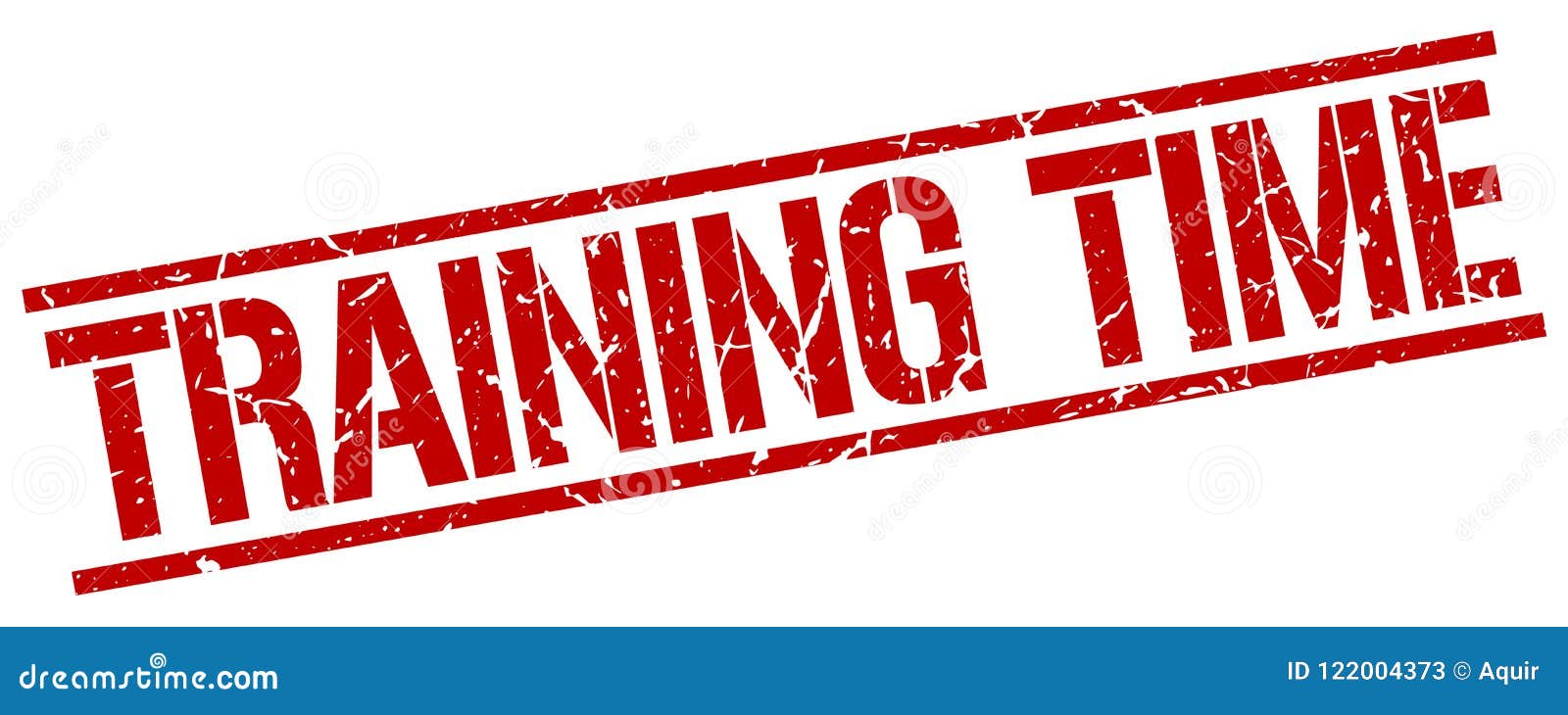 Training time stamp stock vector. Illustration of training - 122004373