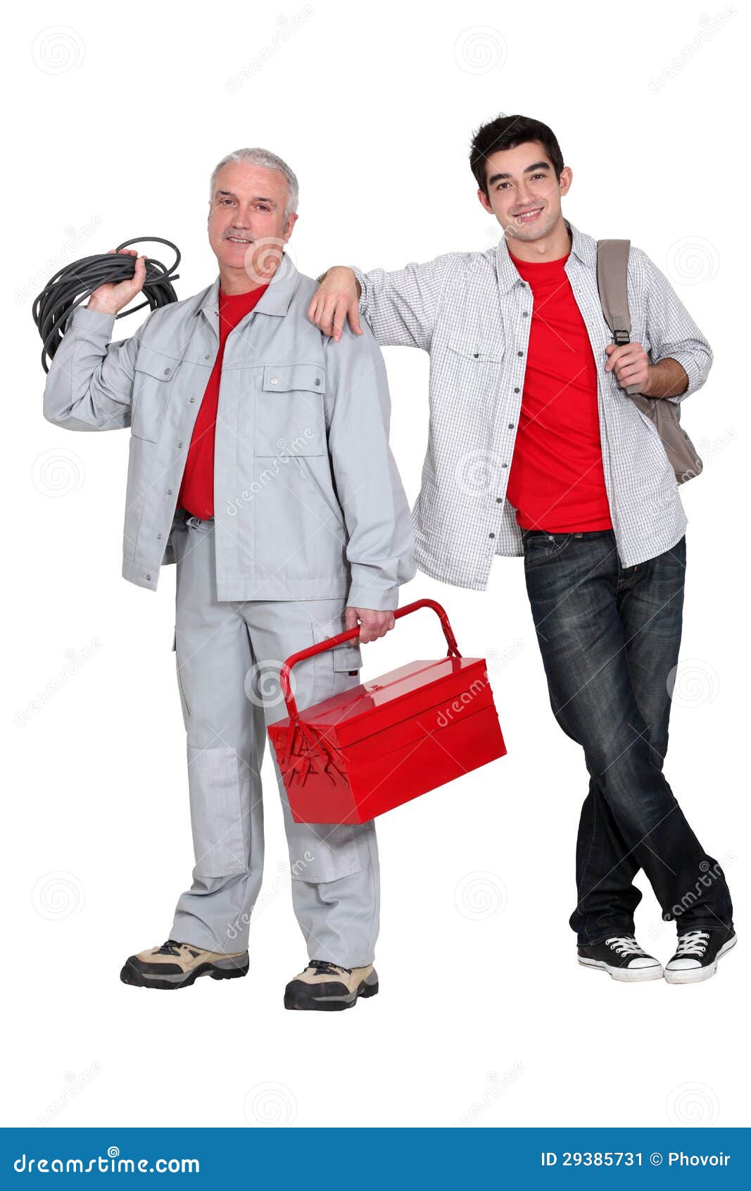 Training To Be an Electrician Stock Image - Image of experienced ...