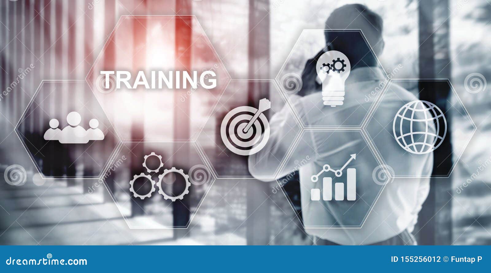 Training Webinar Business Internet Technology Concept. Inscription on ...