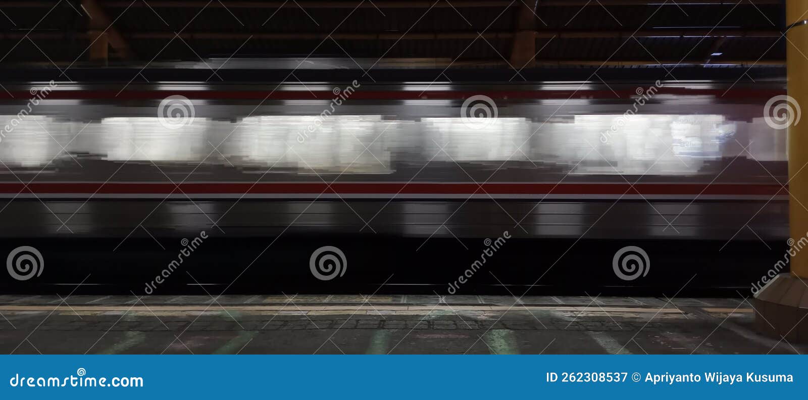 Trains with Blur Mode at Station Railway Stock Image - Image of trains ...