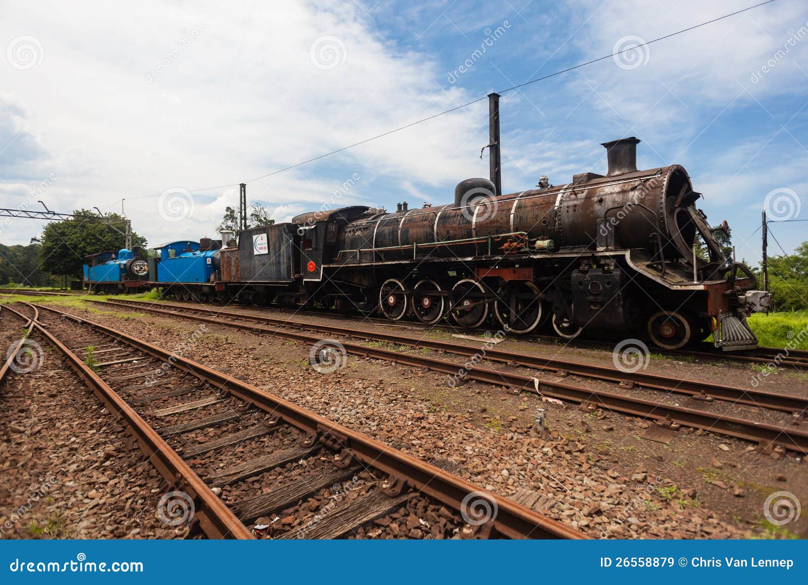 Trains Scrapped Steam Locomotives Editorial Stock Image - Image of ...