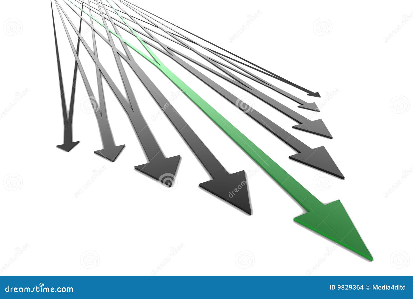 Traintrack Arrows stock illustration. Illustration of increase - 9829364