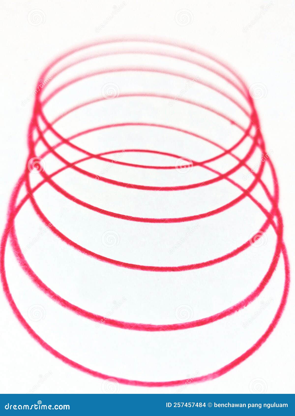 Trait De Couleur Rouge Sur Fond Blanc Photo stock - Image of rouge ...